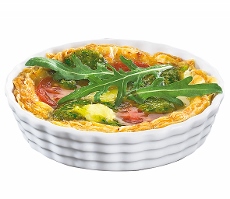 04. Mali kalup za tart – porcelan otporan na toplotu do 280°C, Ø:12,2cm, visina 2,8cm, cena: 624,00 din