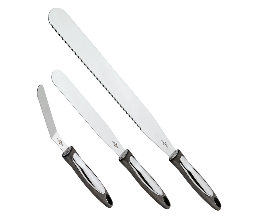 21. Set noževa za glazuru “Konditor” – 39cm , 29cm i ugaoni nož 25cm, Cena: 3.186,oo din