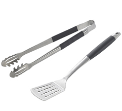 Pribor – set – hvataljka od 45cm i špatula-lopatica od 45cm “Grillbesteck KANSAS”