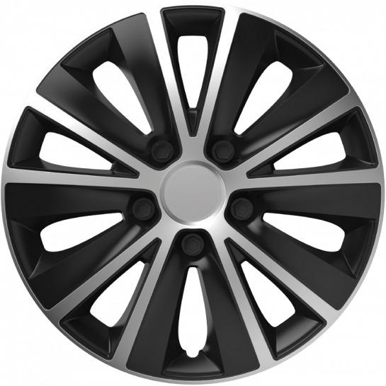 Ratkapne 14″ Rapide Silver & Black (ABS)