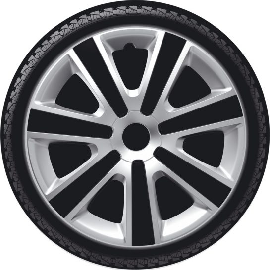 Ratkapne 14″ Chevrolet VR Silver Black (ABS)
