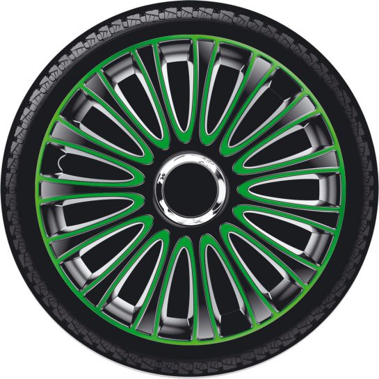 Ratkapne 16″ Citroen Lemans Pro Green Black (ABS)