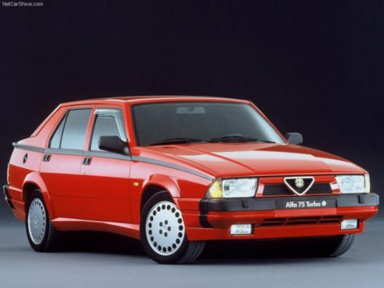 Bocni vetrobrani (prednji) za Alfa Romeo 75