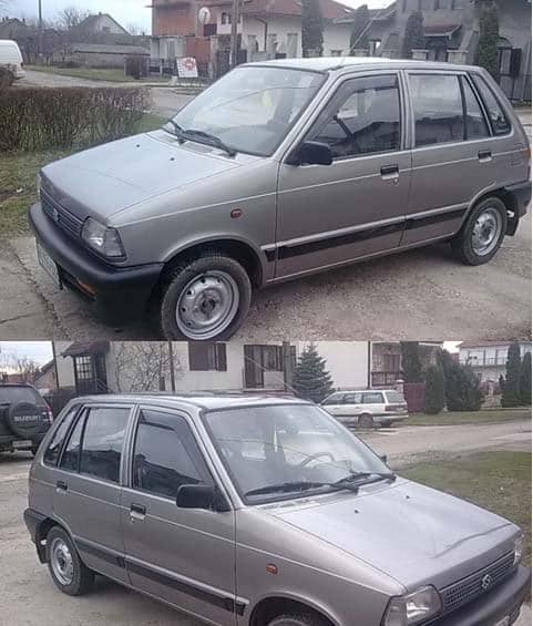 Bocni vetrobrani (prednji) za Suzuki Maruti (5 vrata)