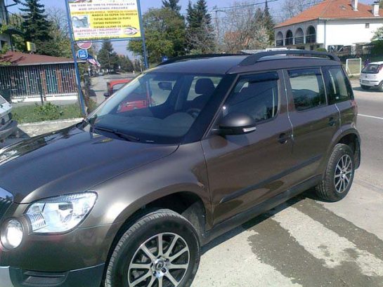 Bocni vetrobrani (prednji) za Skoda Yeti (5 vrata, 2009-)