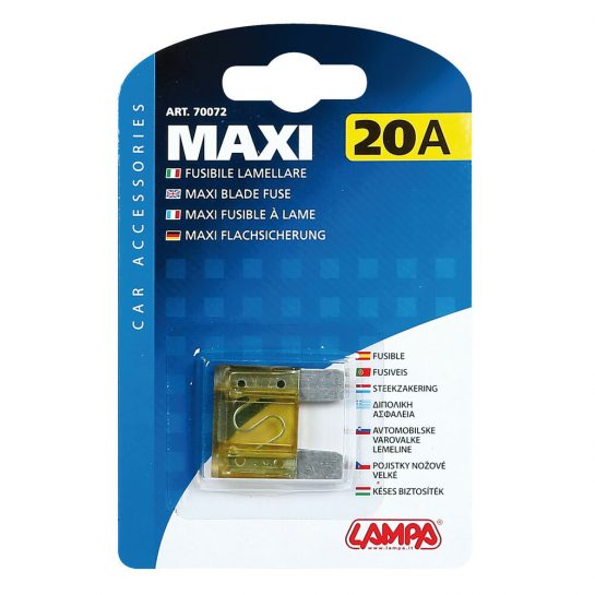 Osiguraci ubodni 20A Maxi – komad – Lampa 70072