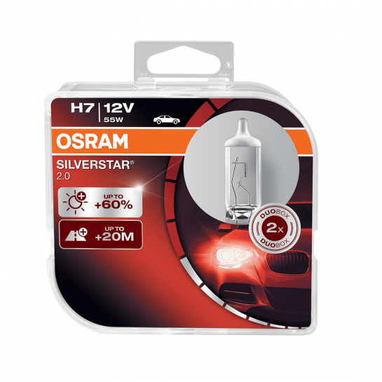 Sijalice H1 12v Night Breaker Silverstar 2.0 – Osram