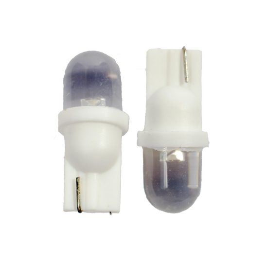 Sijalice LED T10, ubodna bela, 12V, 1 LED (2 kom) – 94654