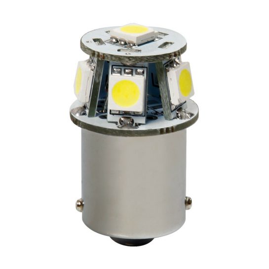 Sijalica LED P21W, Mega-Led 18, 12V, 6 SMD x 3 chips, (1 kom) – Lampa 57933