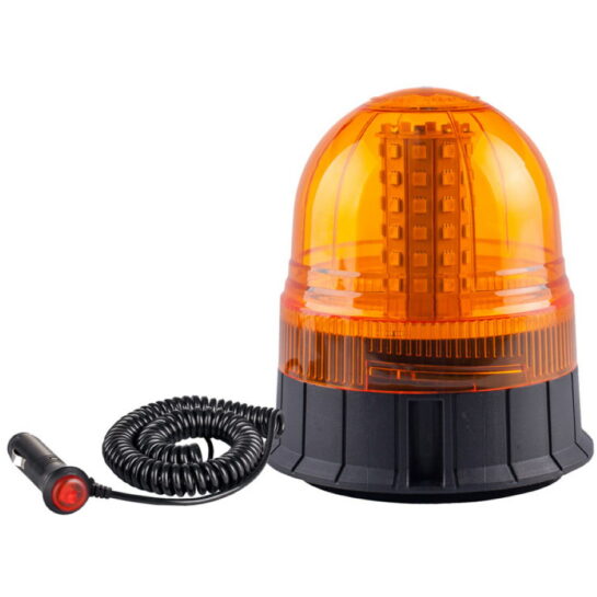 Rotacija LED 12/24V, 80 LED dioda, narandžasta magnetna – Amio 01502