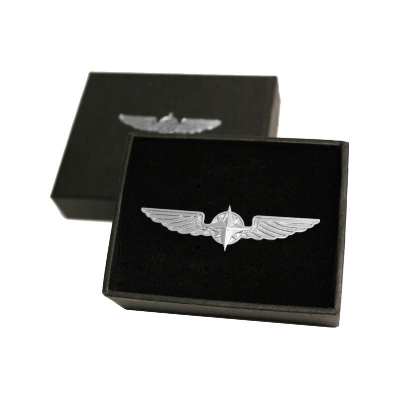 Design 4 Pilots - Pilot Wings - Silver