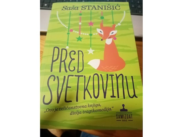 Pred svetkovinu,Sasa Stanisic