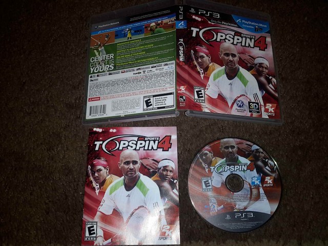 Topspin 4 za PS3