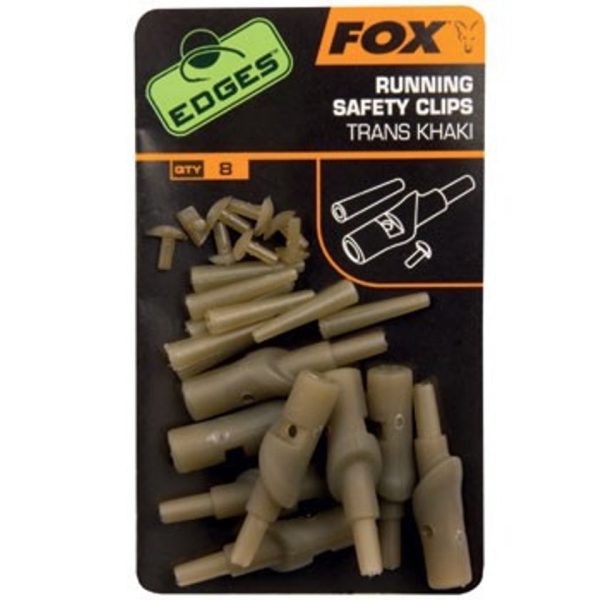 Fox Edges Running Safety Clips