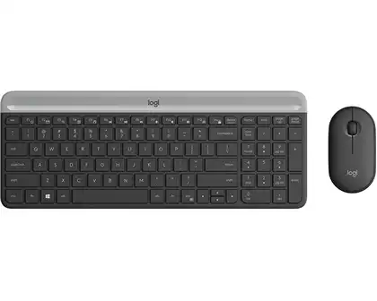 LOGITECH MK470 Wireless Desktop YU Graphite tastatura + miš