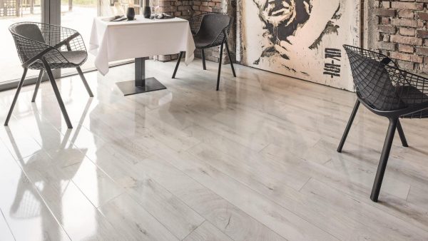 LAMINAT KAINDL 10MM O251 HG (1.76M2) KL.32 VISOKI SJAJ BELI ENDGRAIN A-9%