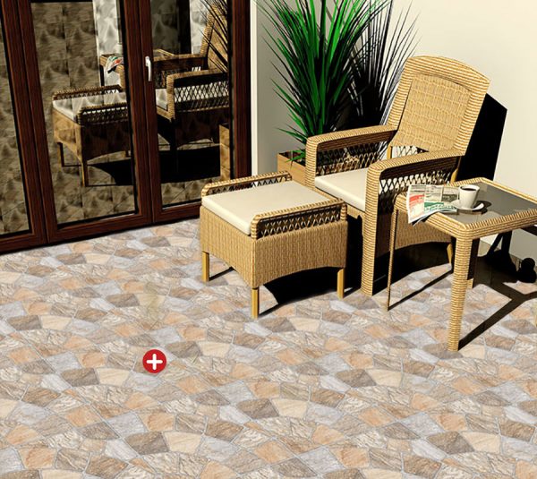 K.PLOC VIA ROTONDA BEIGE 33X33 1 KL /1,74M2/ KK A-10%