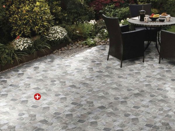 K.PLOC VIA ROTONDA GRIGIO 33X33 1 KL 1,74M2 A-15%