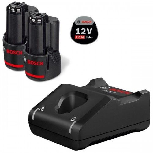 Bosch set akumulatora 2x GBA 12V 2.0Ah + 1x punjač GAL 12V-40 1600A019R8