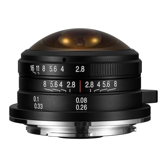 Laowa 4mm f/2.8 Fisheye za m4/3