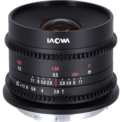 Laowa 9mm T2.9 Zero-D Cine za m4/3