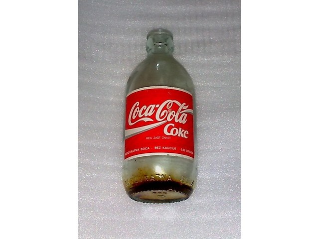 Flaša `Coca Cola` 0,33l Jugoslavija
