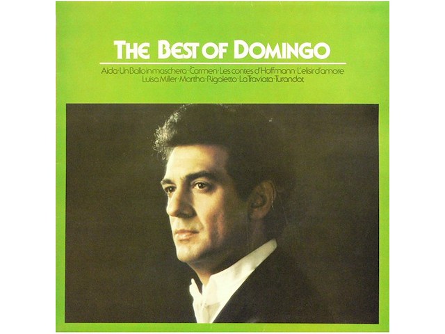 Placido Domingo ‎– The Best Of Domingo