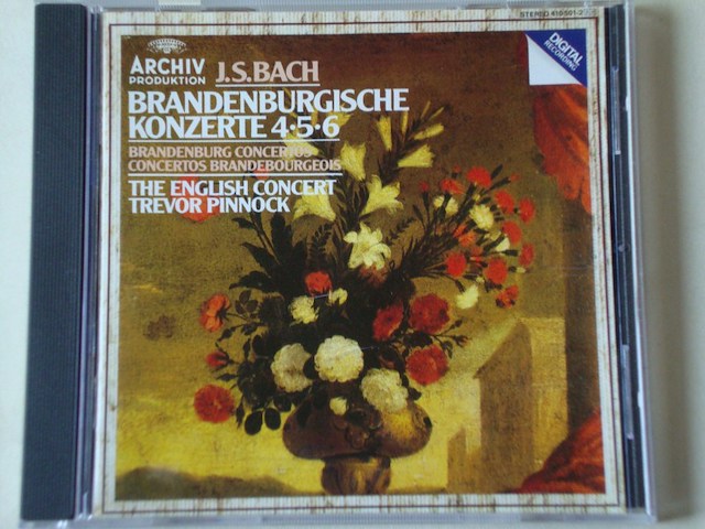 Bach - Brandenburgische Konzerte 4•5•6