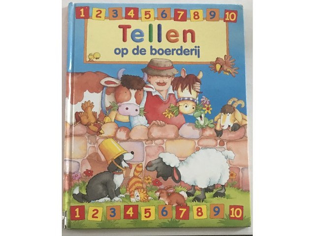 Tellen op de boerderij-na holandskom