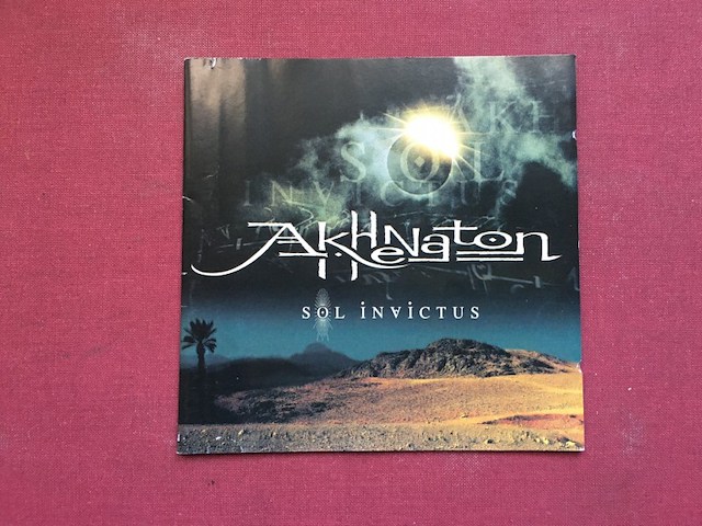 Akhenaton - SoL iNViCTUS (bez CD-samo omot) 2001
