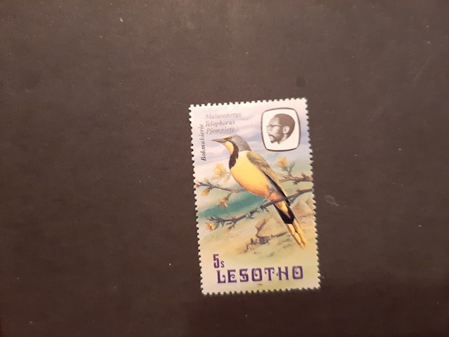 Marke 1263 Lesoto ptice cisto raspar