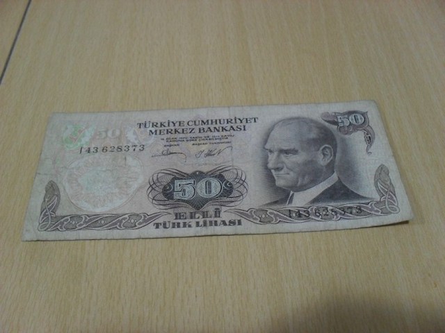 50 Turska Lira - 1970