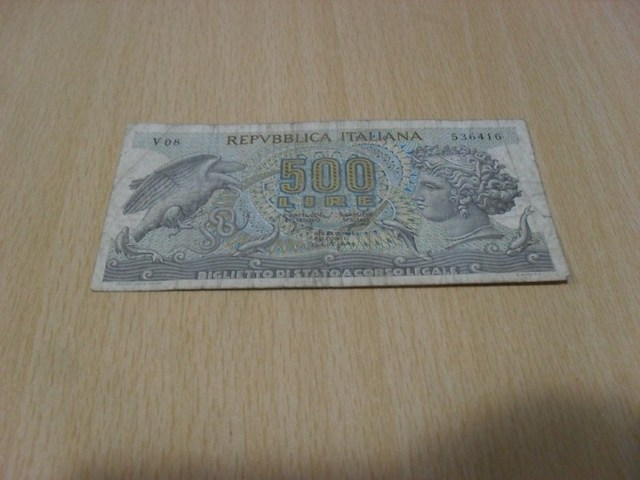 500 Lire 1966.