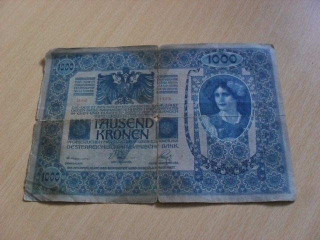 1000 Kronen 1902.