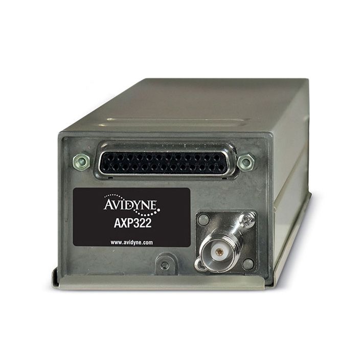 Avidyne - AXP322 - Mode S Transponder - Class 1 - Level 2 Datalink - ADS-B Out - Remote-Mount Transponder