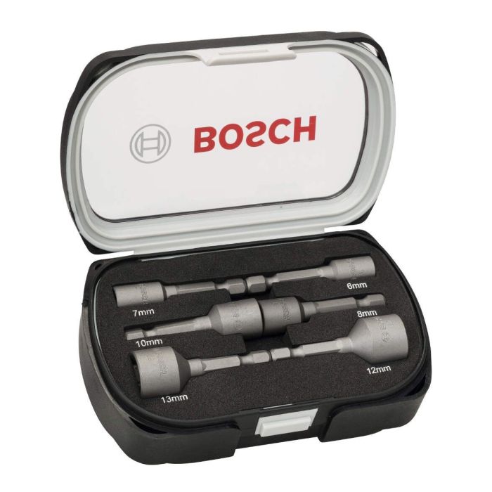 Bosch 6-delni set nasadnih ključeva sa trajnim magnetom 1/4"