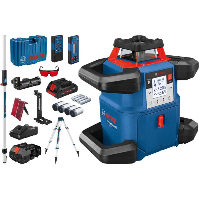 Bosch GRL 600 CHV rotacioni laser + stativ BT 170 HD + merna letva GR 240