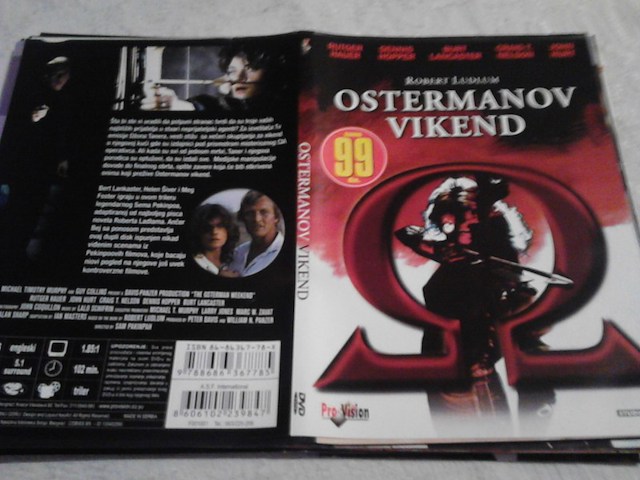 DVD..OMOT FILMA..OSTERMANOV VIKEND.