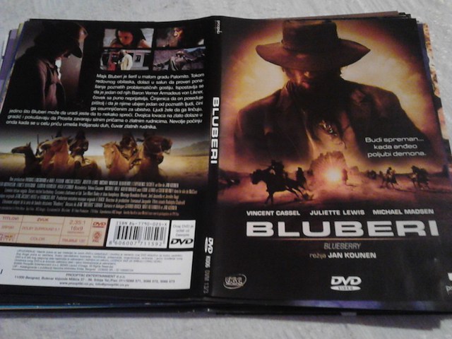 DVD ..OMOT FILMA..BLUBERI.