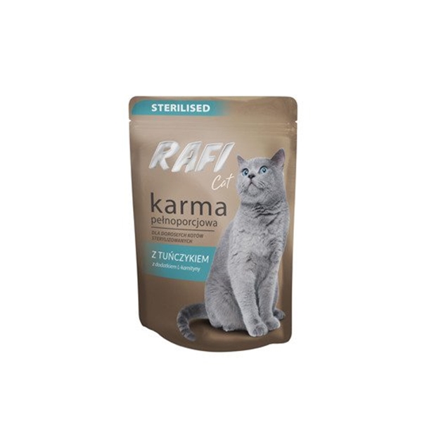Rafi Cat za sterilisane mačke sa tunom 100 g