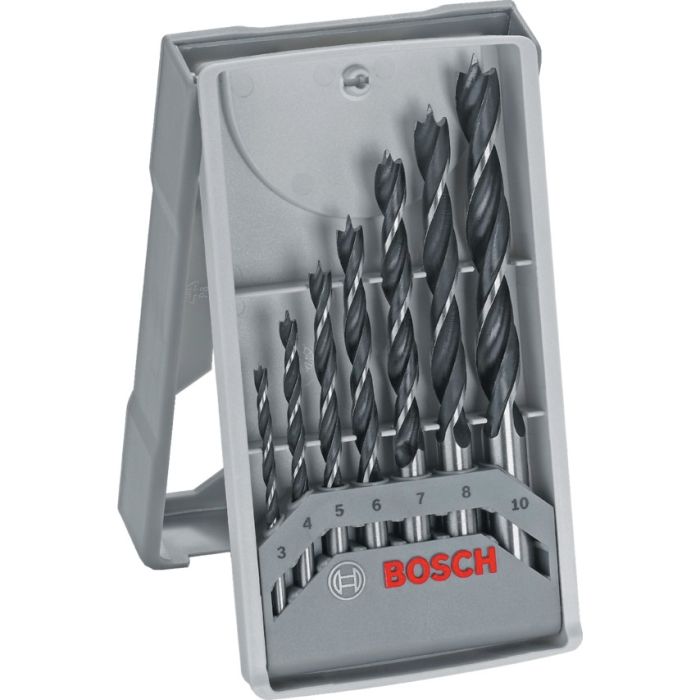 Bosch 7-delni set burgija za drvo