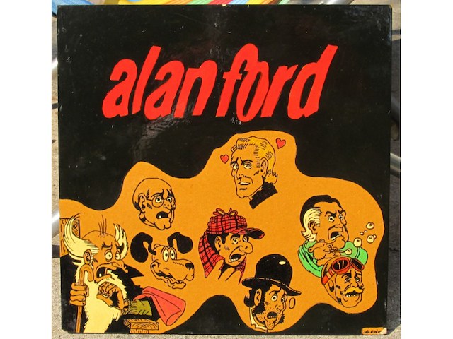 ALAN FORD ORIGINALNI UMETNICKI RAD na dasci ulje/akril