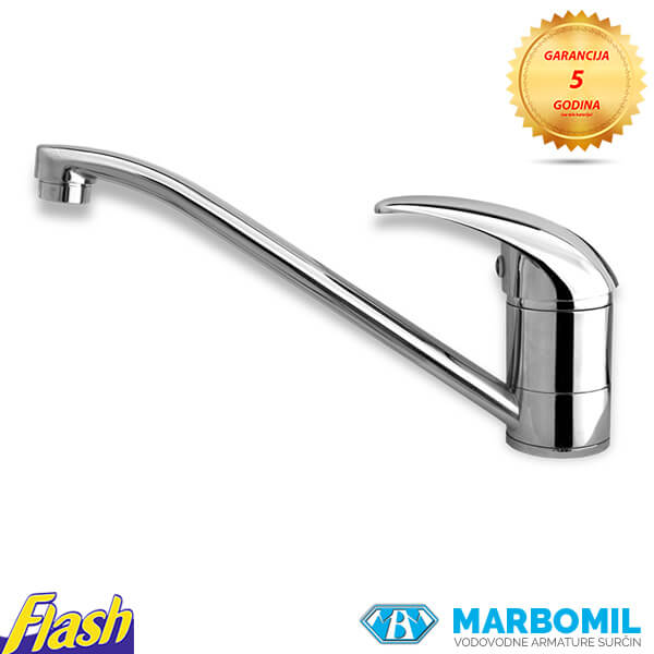 Jednoručna slavina za sudoperu (2 cevi) – Marbomil Standard – 438102