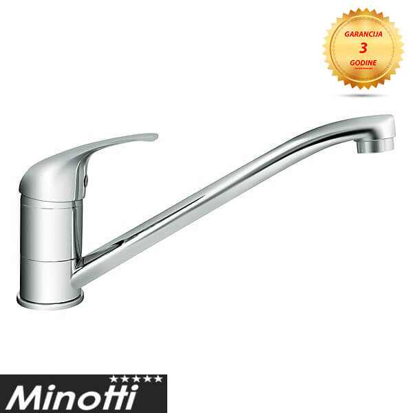 Jednoručna slavina za sudoperu (2 cevi) – Minotti Ekonomik – 3114