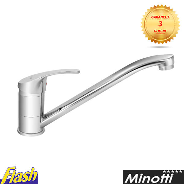 Jednoručna slavina za sudoperu (2 cevi) – Minotti Picolo – 4414