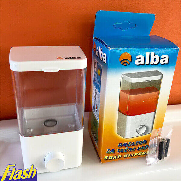 Dozer tečnog sapuna – Alba