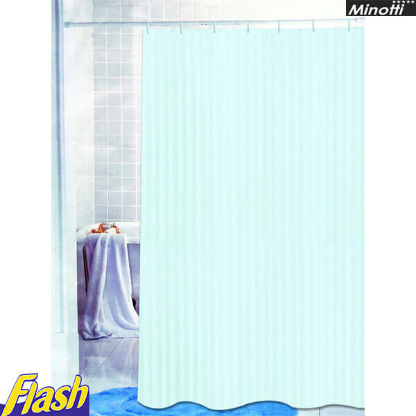 Zavesa za kupatilo svetlo plava – Minotti – MZ001