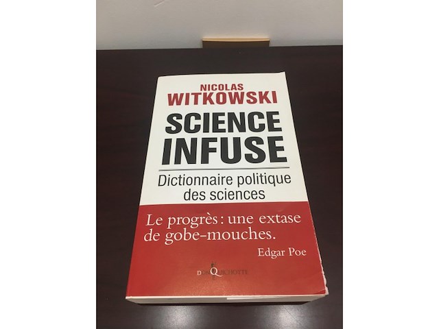 Nicolas Witkowski: Science infuse