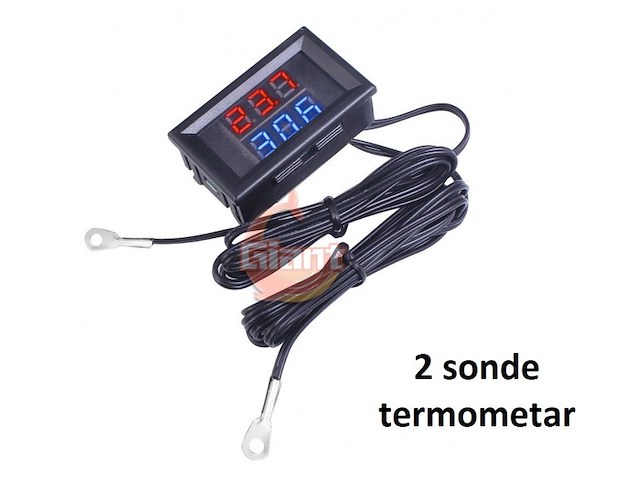 Digitalni termometar sa dve sonde -20-100°C - C+P