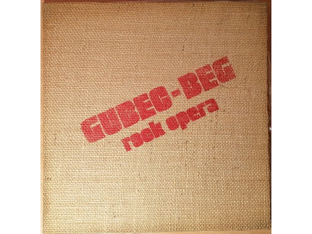 LP V/A - Gubec - beg, rock opera (1975), 1. pressing